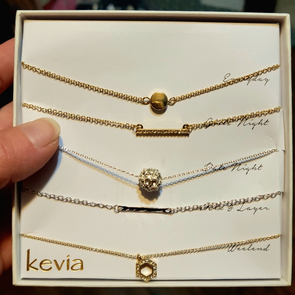 kevia | Jewelry | Kevia Frederick 5 Piece Necklace Set | Poshmark